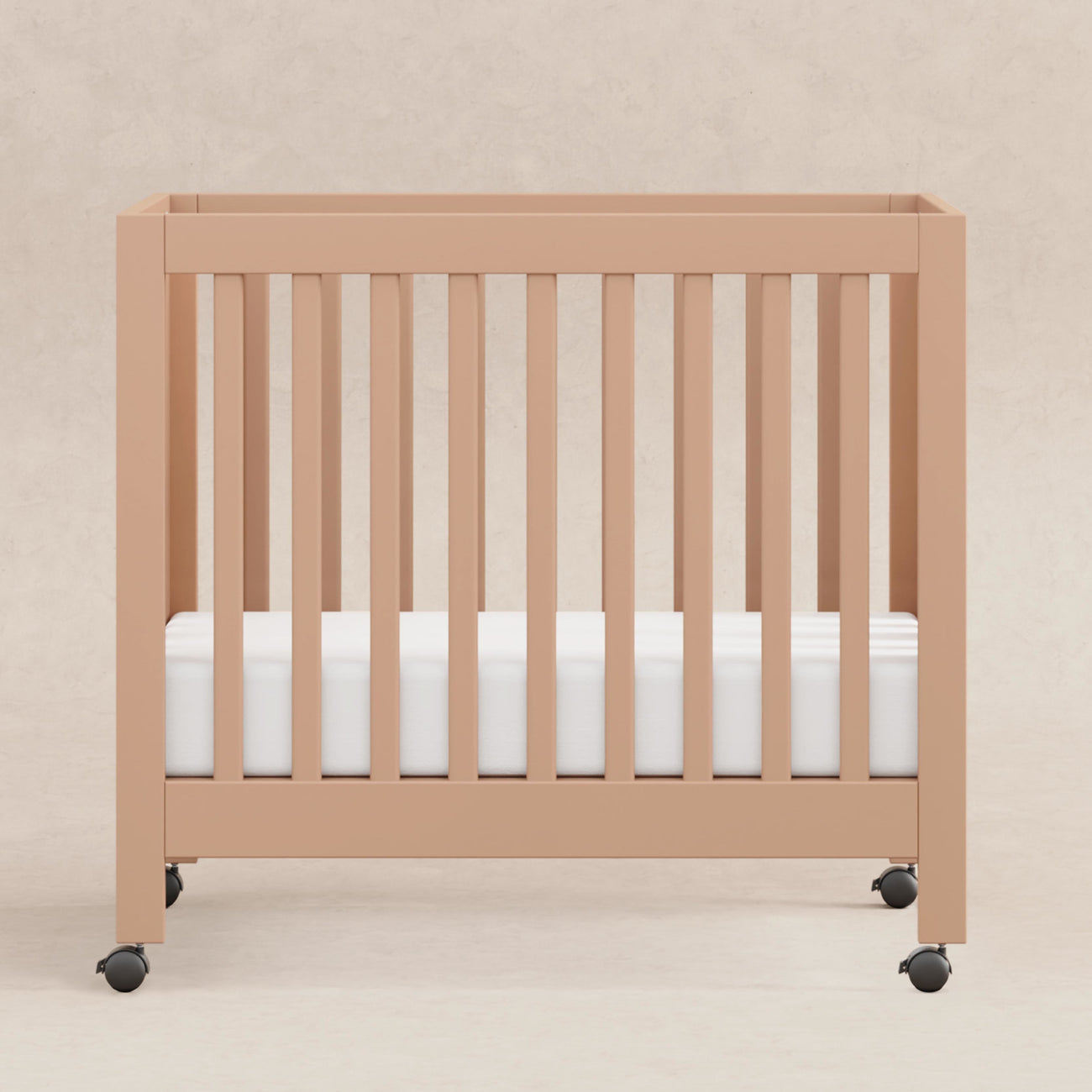 Origami Portable Mini Crib With Wheels | Babyletto