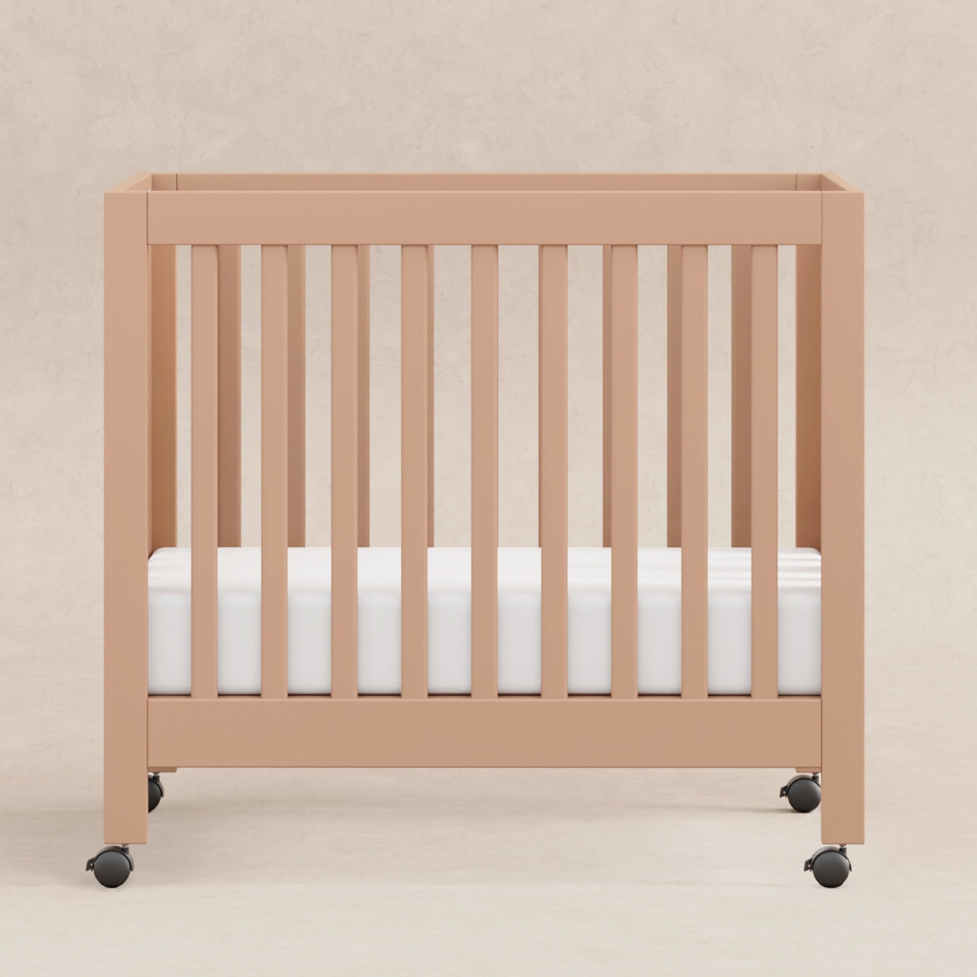 Origami Portable Mini Crib With Wheels | Babyletto