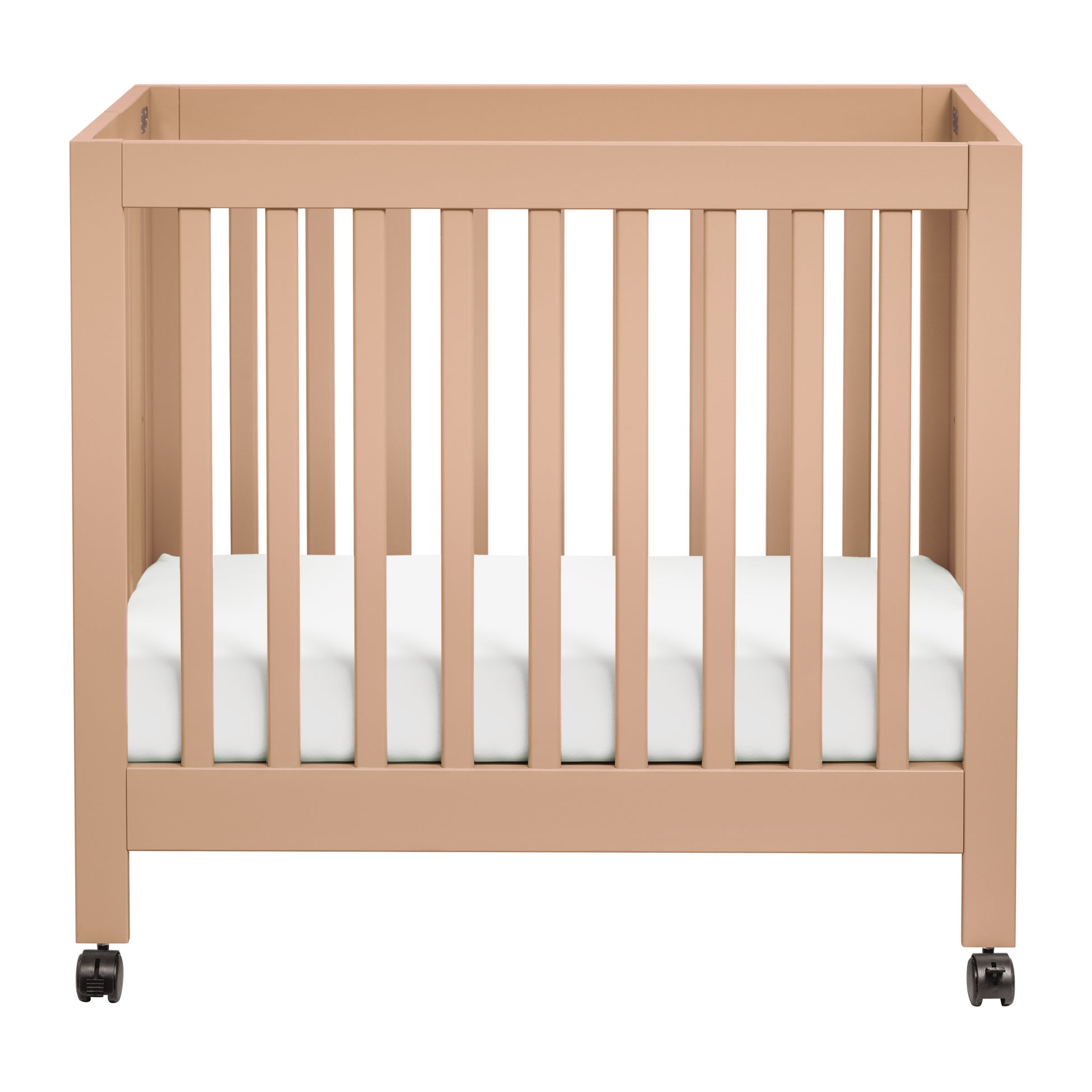 Origami Portable Mini Crib With Wheels | Babyletto